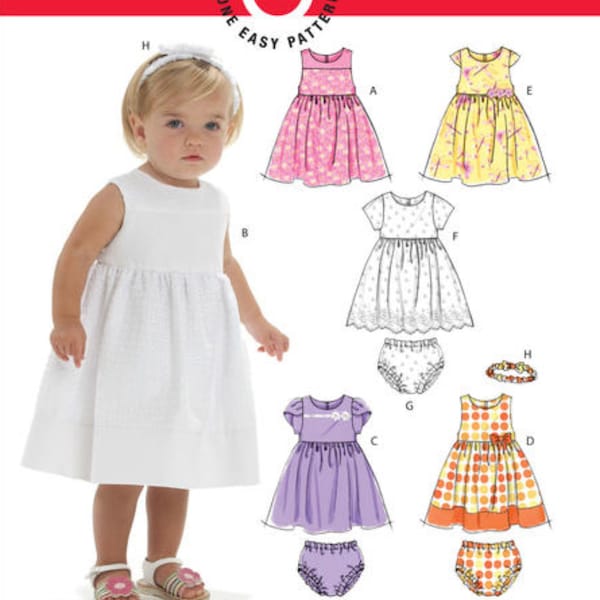 Infant Dress Pattern - Etsy
