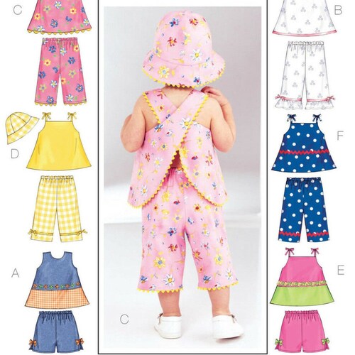 BABY SEWING PATTERN Make Girls Clothes Infant Shirt Dress | Etsy