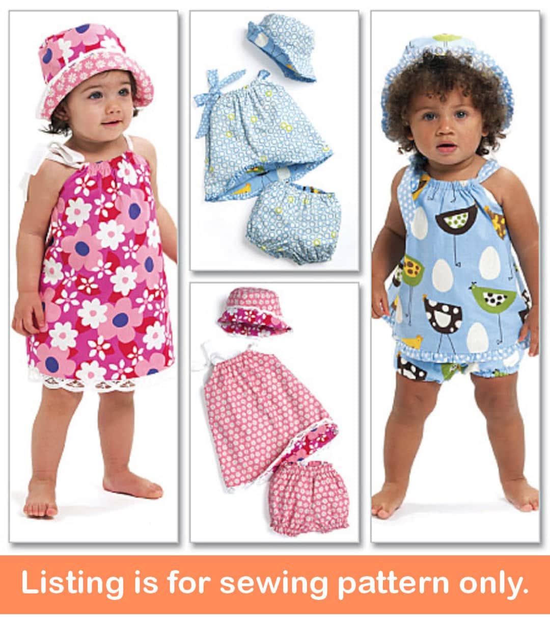 Sale!!! BABY SEWING PATTERN | Sew Girls Boys Clothes Infant Clothing ...