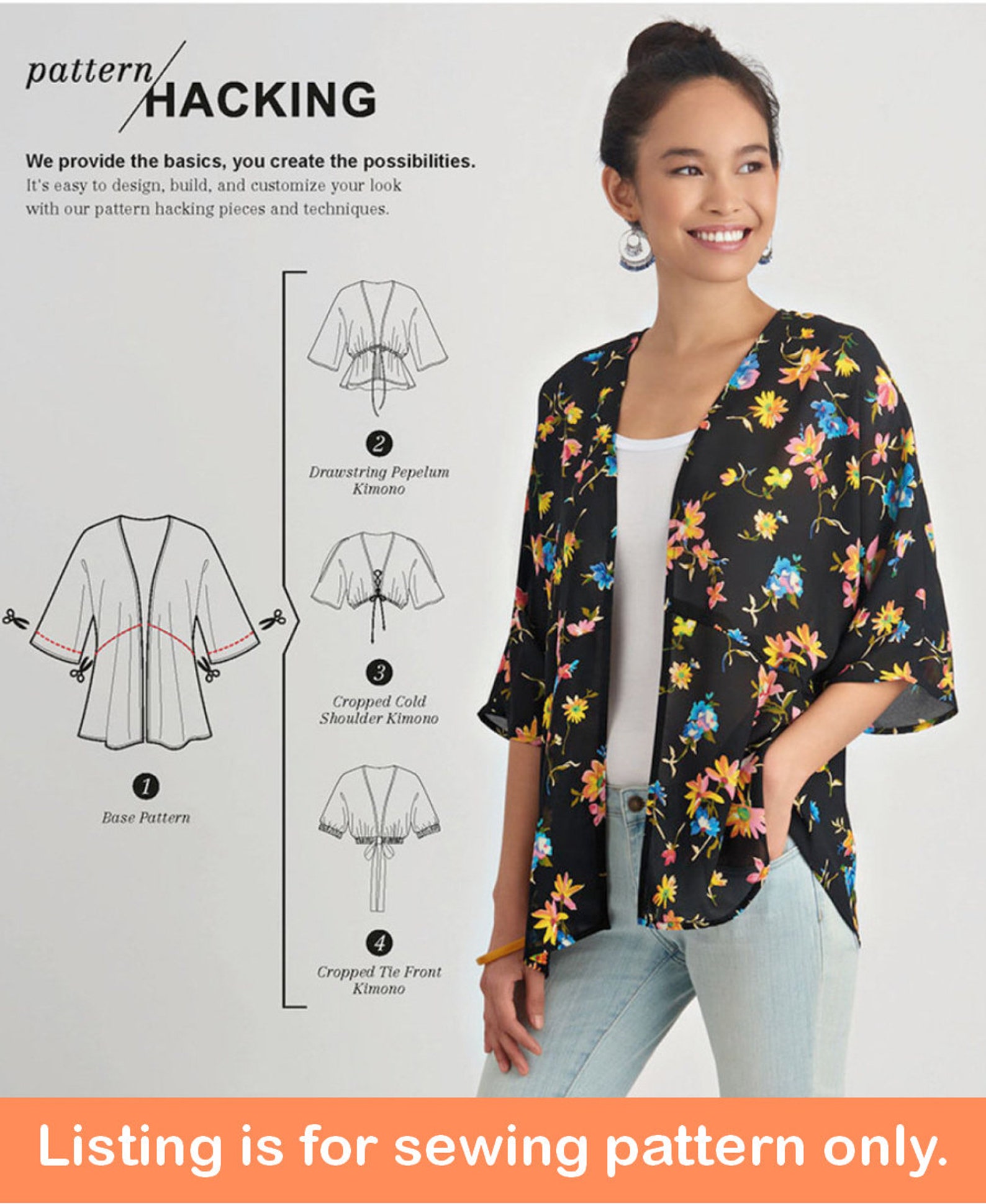 CARDIGAN SEWING PATTERN Sew Womens Misses Clothes Clothing - Etsy