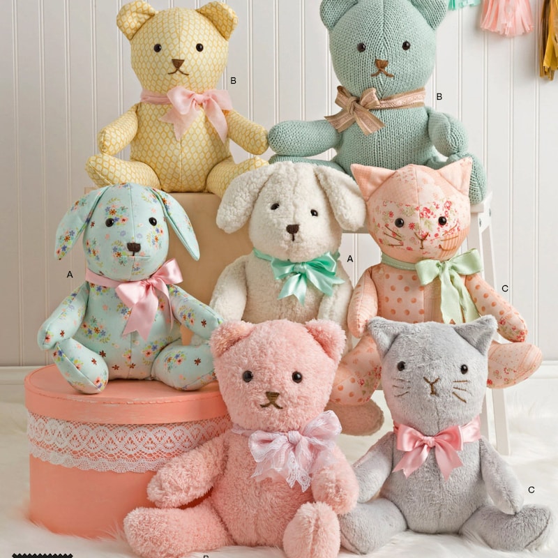 Stuffed Toy Pattern - Etsy