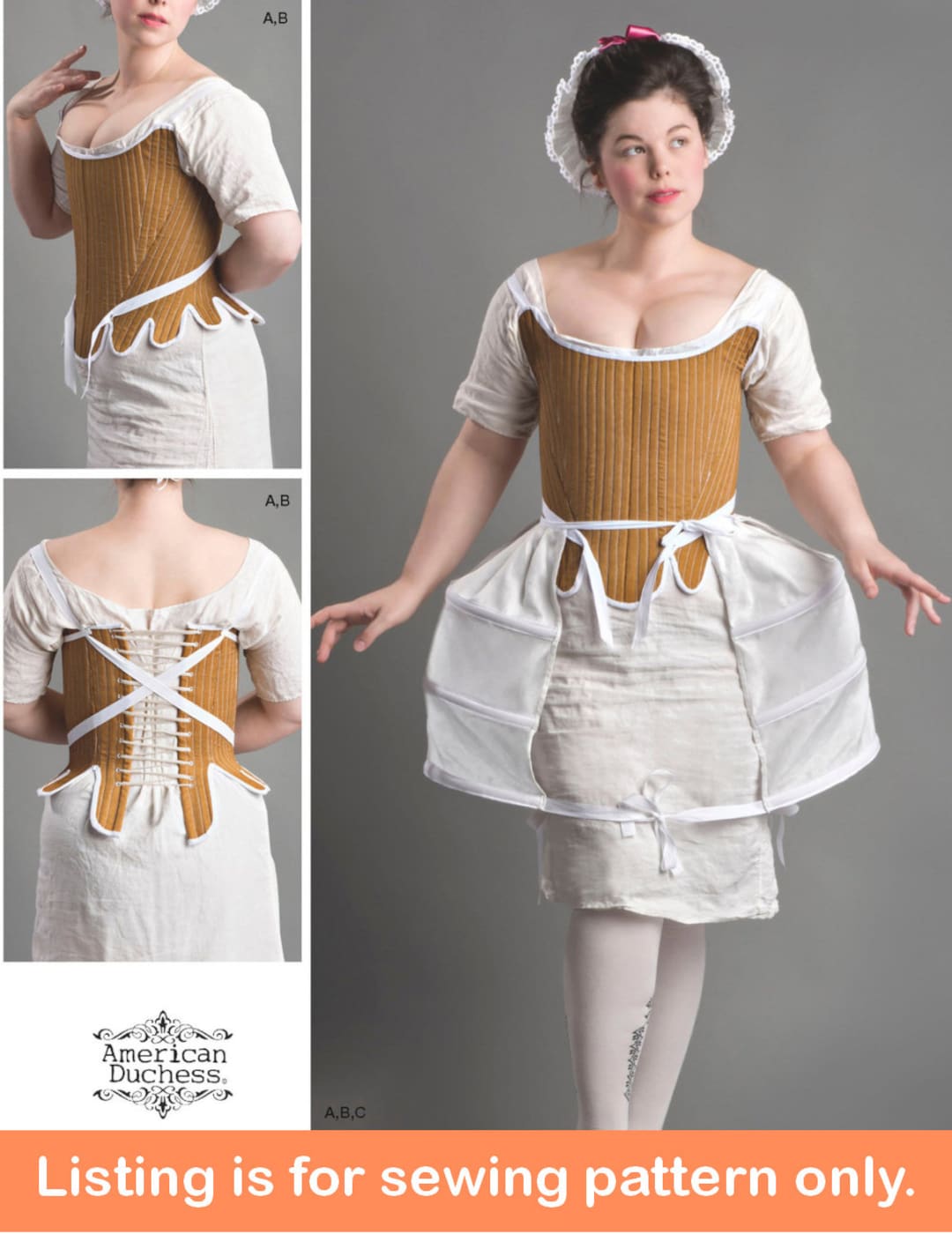 UNDERWEAR SEWING PATTERN | Sew Women Halloween Outfit | Corset Shift ...