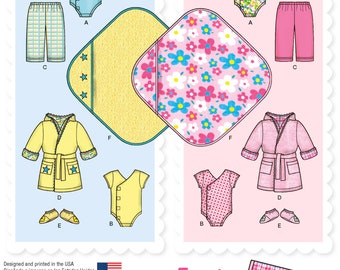 Baby Robe Pattern | Etsy