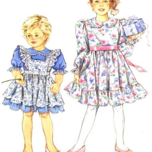 Girls Apron Dress - Etsy