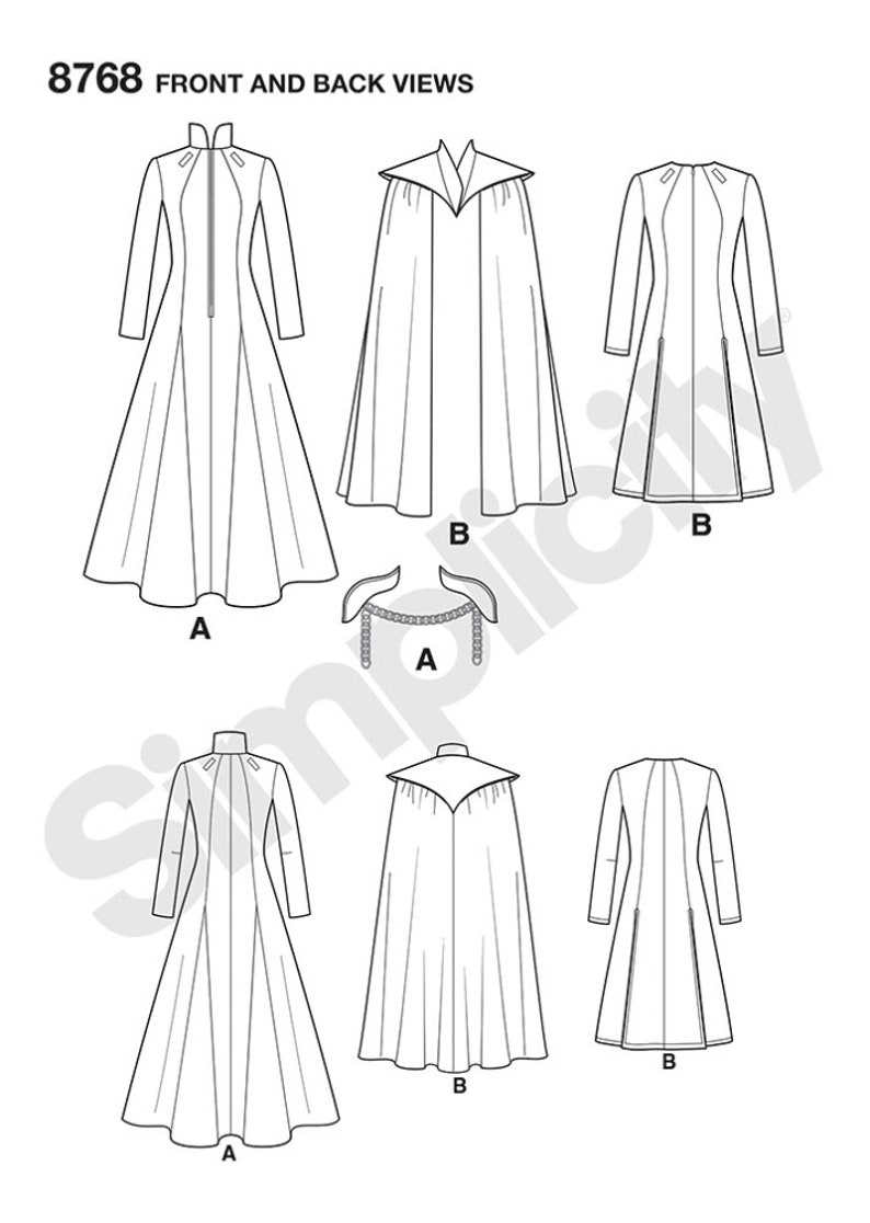 COSTUME SEWING PATTERN | Sew Women Halloween Carnival Outfit | Medieval ...