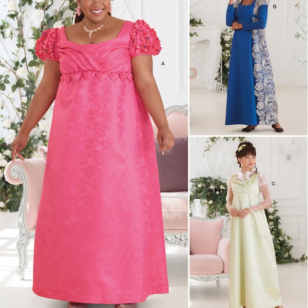 Bridgerton Gown Sew Pattern - Etsy