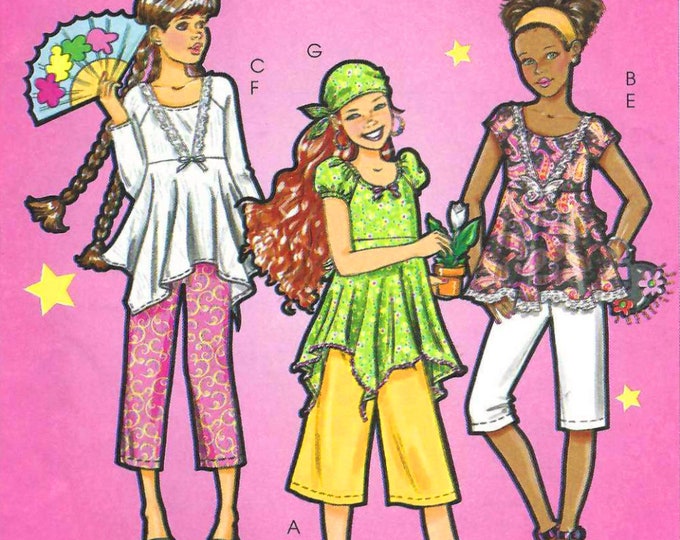 GIRLS SEWING PATTERN Sew Tween Teen Clothes Clothing Shirt - Etsy