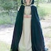 COSTUME SEWING PATTERN Sew Women Halloween Outfit Cape Cloak Hood ...