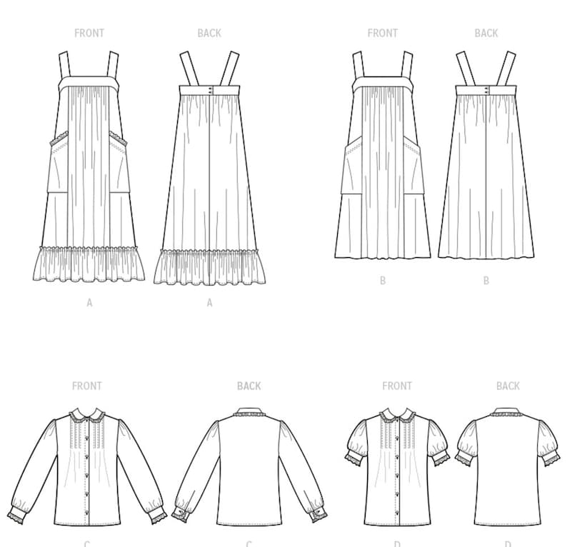 80s SEWING PATTERN Sew Womens Clothes Clothing Shirt - Etsy