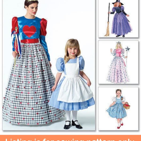 Alice of Wonderland Costume Pattern - Etsy