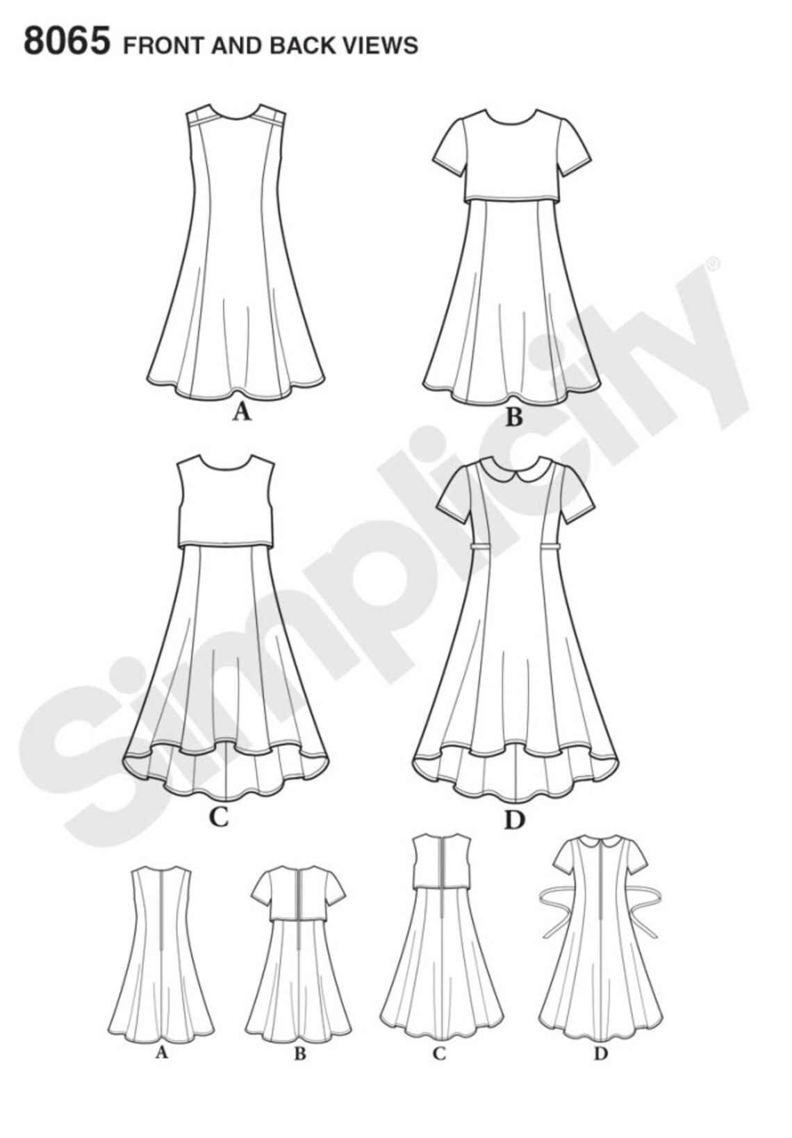DRESS SEWING PATTERN | Make Tween Teen Girls Clothes | Older Kids ...