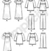 EASY SEWING PATTERN Make Girls Clothes Simple Kids Long - Etsy