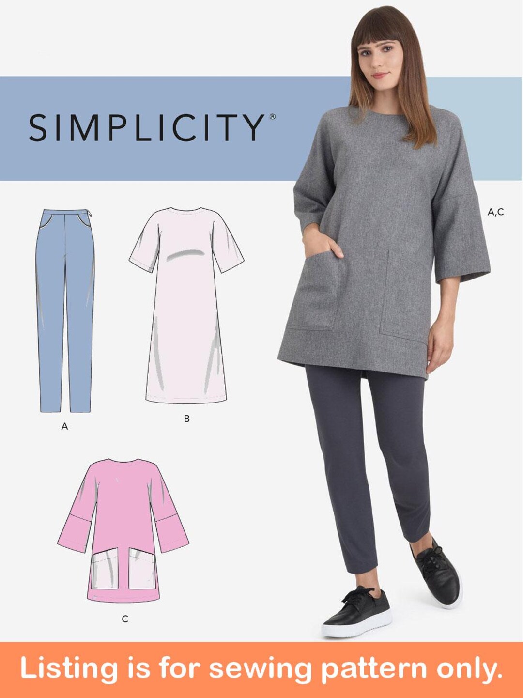WOMENS SEWING PATTERN | Sew Comfortable Clothes Clothing Leggings Extra ...