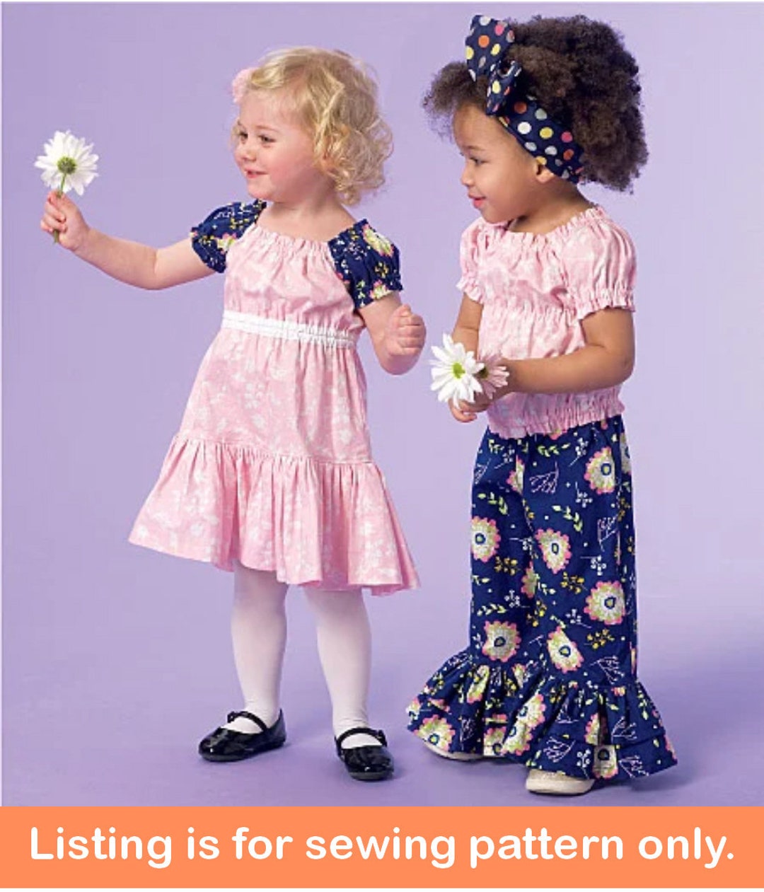 Sale!!! GIRLS SEWING PATTERN | Sew Summer Clothes | Kids Toddler ...