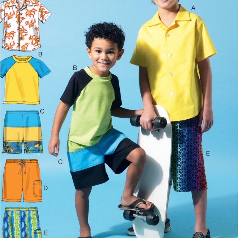 Boys Shirt Pattern - Etsy