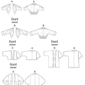 WOMEN SEWING PATTERN | Sew Jacket Clothes Clothing | Formal Shrug ...