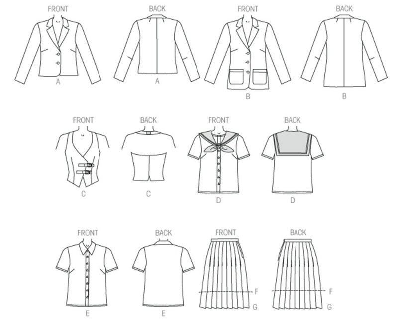 COSTUME SEWING PATTERN | Sew Womens Halloween Outfit | Dark Academia ...