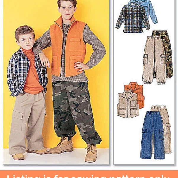 Boys Sewing Pattern - Etsy