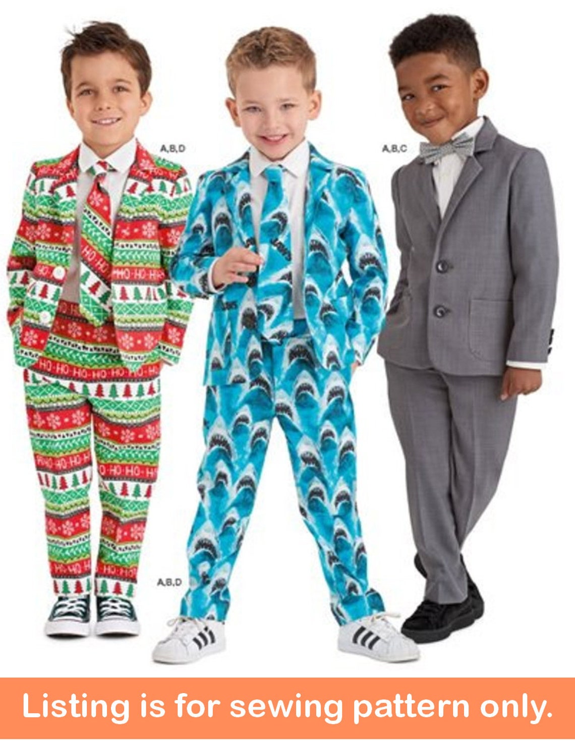 SUIT SEWING PATTERN | Make Boys Clothes | Kids Clothing Jacket Dress ...