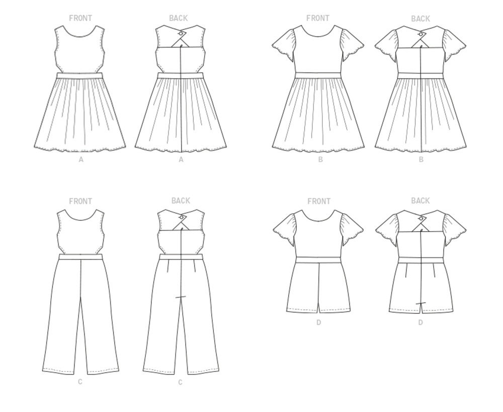 GIRLS SEWING PATTERN | Sew Tween Teen Clothes Clothing | Dress Sundress ...