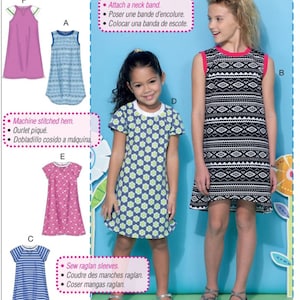 GIRLS SEWING PATTERN | Make Summer Clothes | Kids Clothing Easy Simple ...