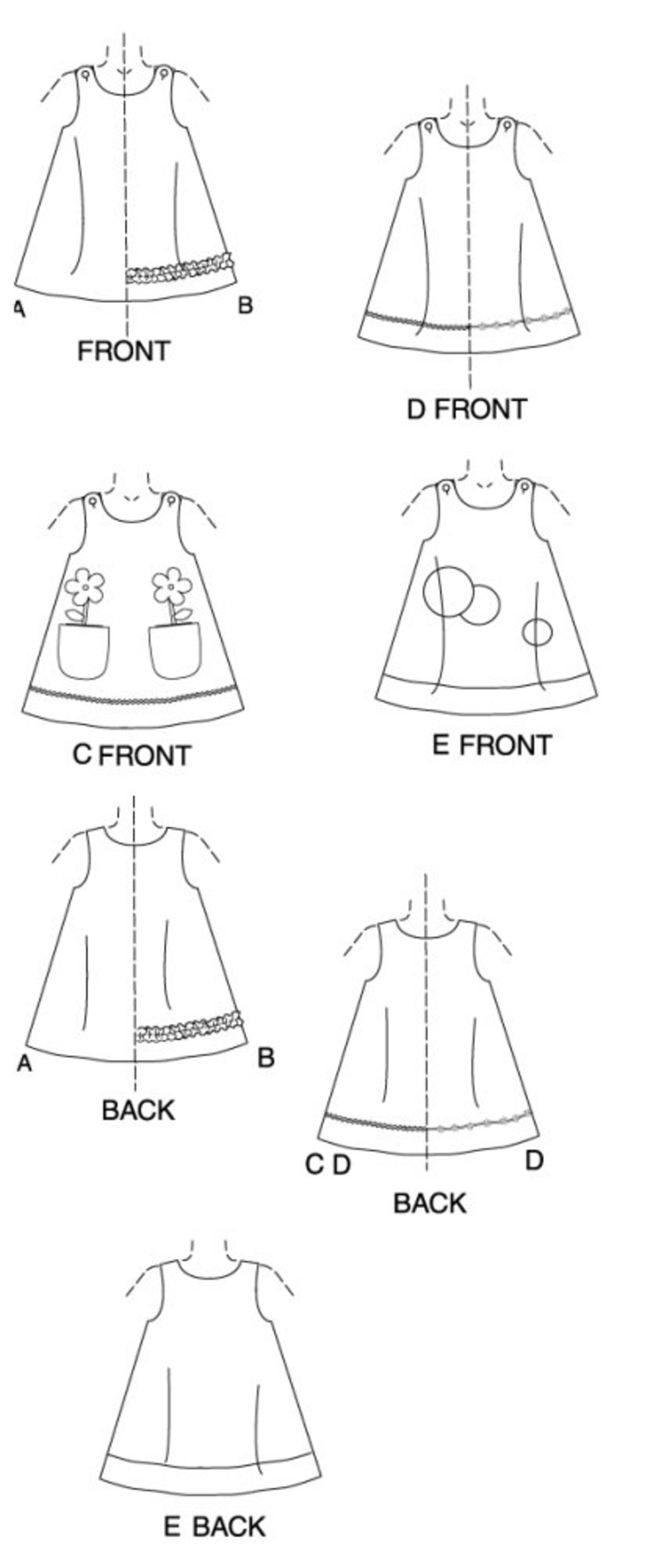 SUNDRESS SEWING PATTERN Sew Girls Clothes Clothing - Etsy