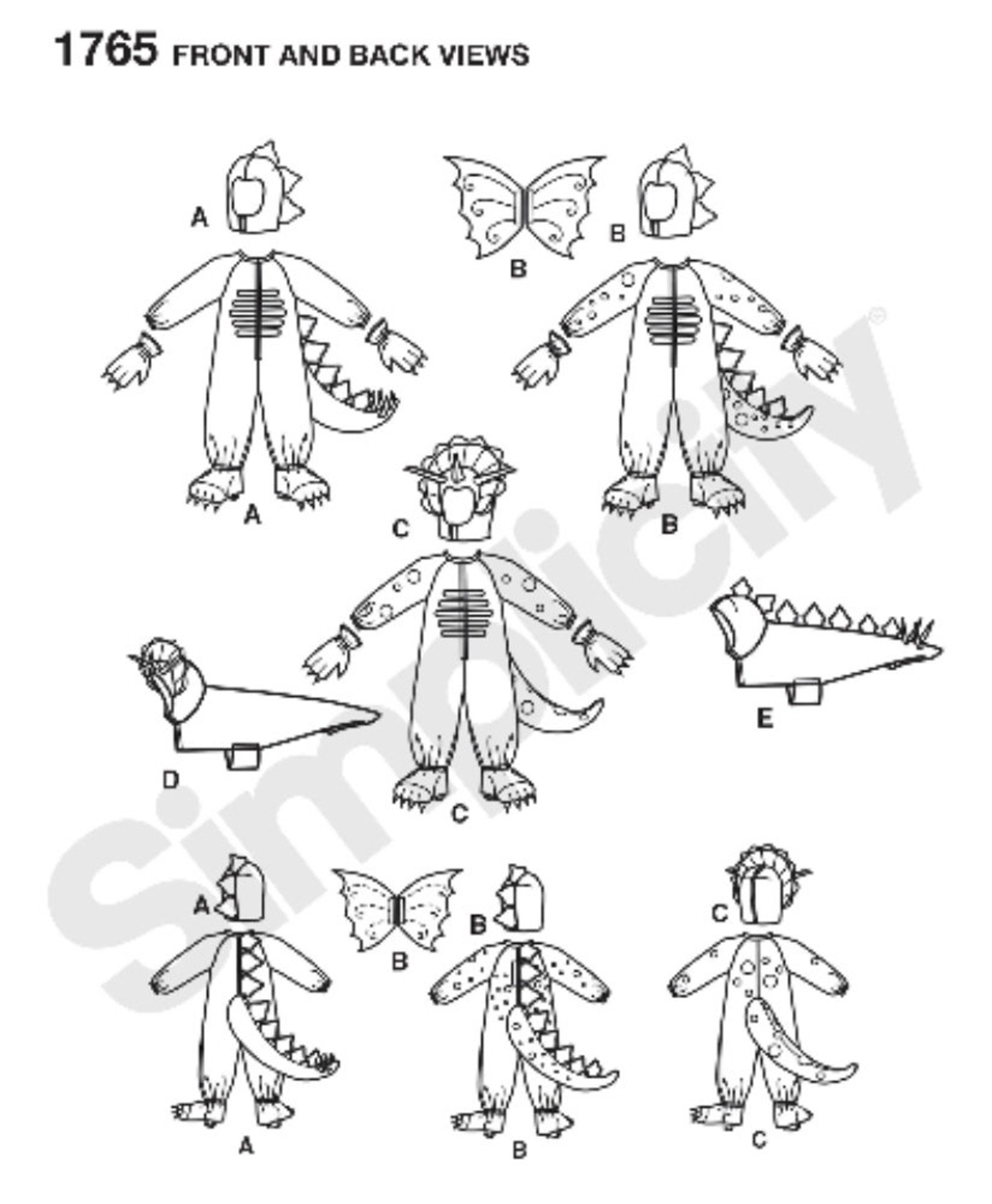 COSTUME SEWING PATTERN make Halloween Carnival Outfit - Etsy