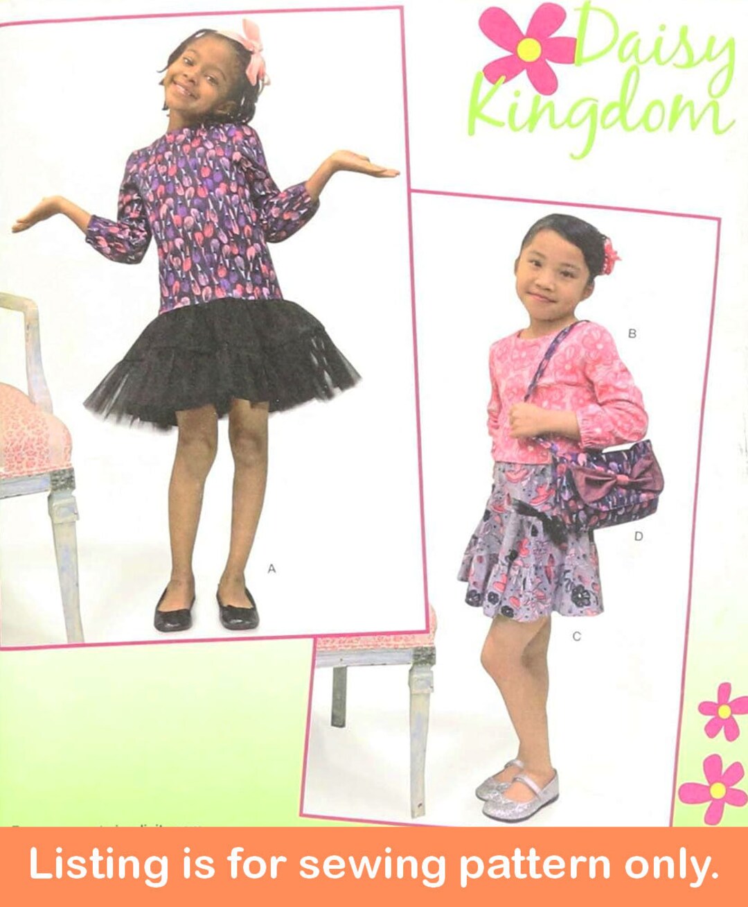 GIRLS SEWING PATTERN | Sew Fall Clothes Clothing | Dress Top Shirt ...