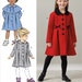 COAT SEWING PATTERN | Sew Girls Clothes Clothing | Formal Party Long ...