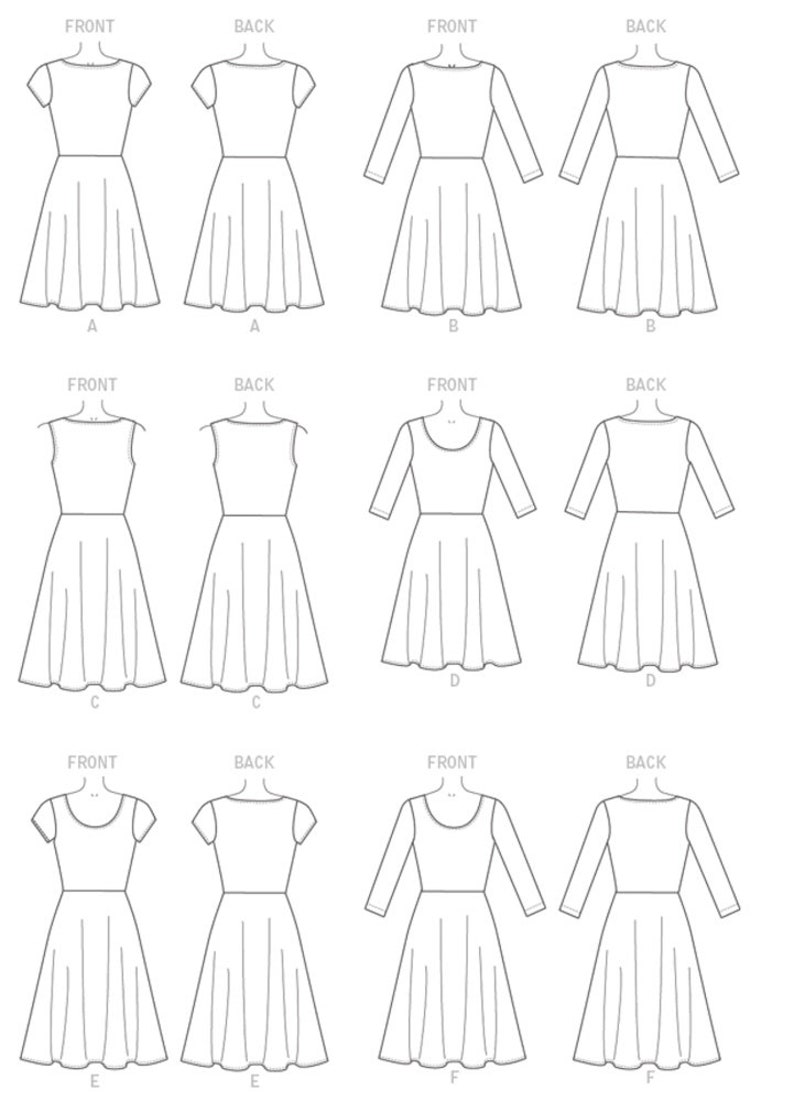 DRESS SEWING PATTERN | Sew Womens Clothes Clothing | Easy Simple Learn ...