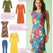 WOMEN SEWING PATTERN | Sew Easy Clothes Clothing | Dress Shirt Legging ...