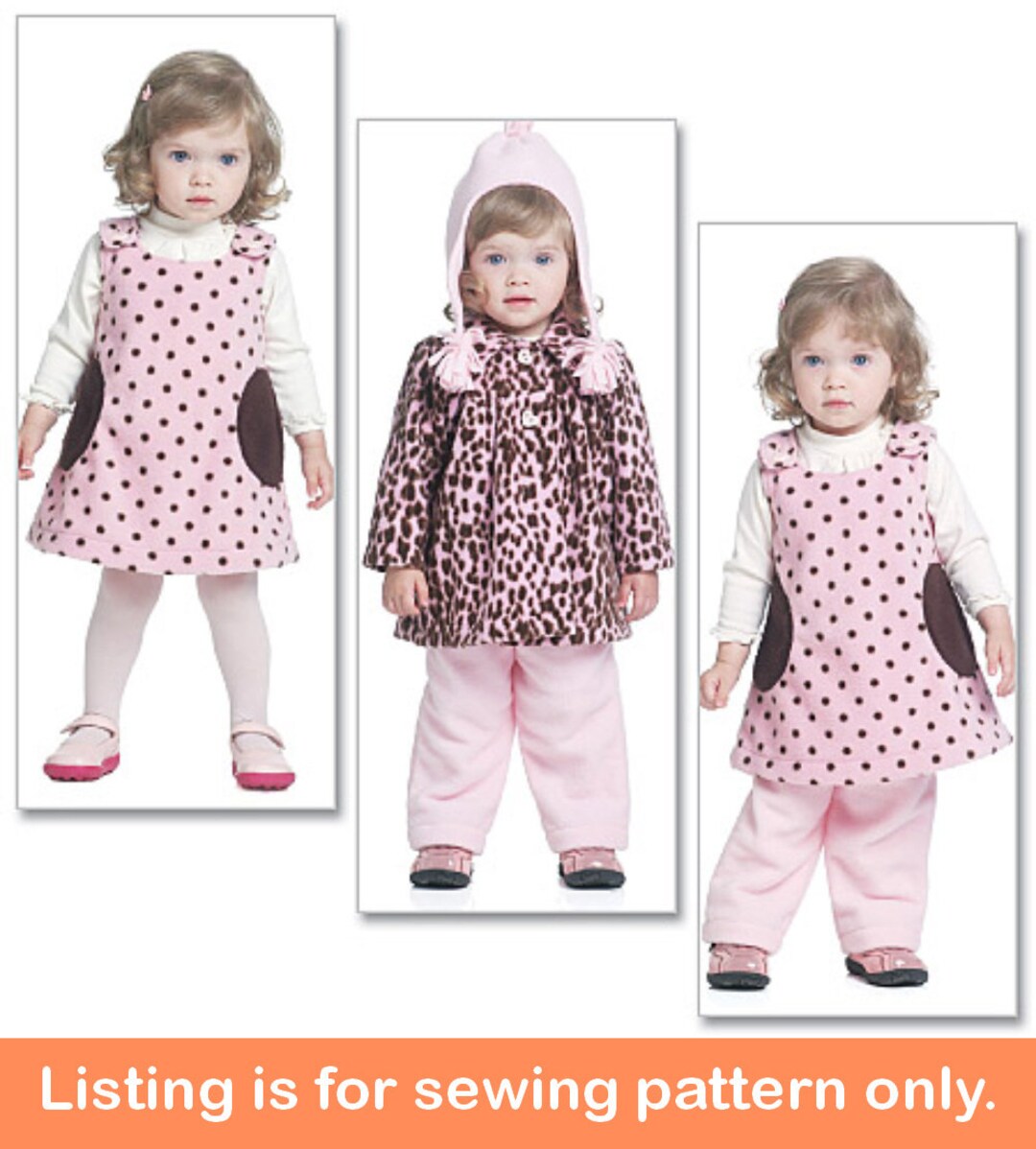 BABY SEWING PATTERN | Sew Girls Clothes Infant Clothing | Jacket Coat ...