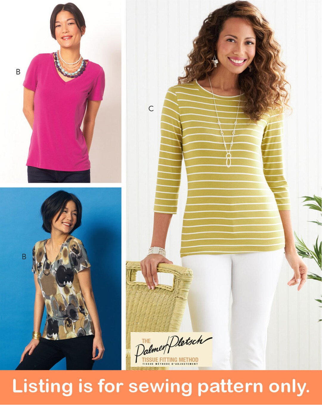 TOP SEWING PATTERN | Sew Womens Clothes Clothing | Tank Top Long Short ...