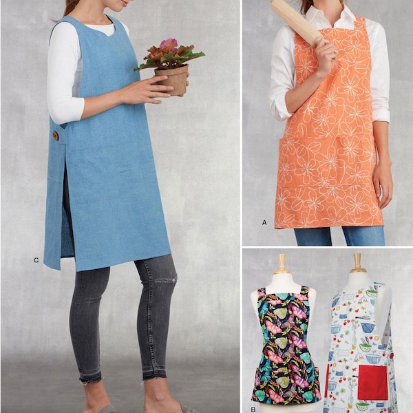 Smock Apron Pattern - Etsy