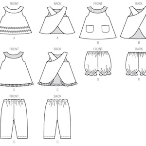 DRESS SEWING PATTERN | Make Baby Girls Clothes | Infant Clothing ...