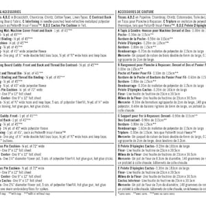 SEWING ACCESSORIES PATTERN | Sew Sewing Machine Mat Cover Bag Storage ...