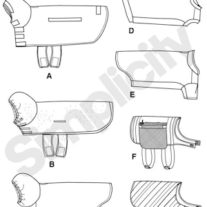 LARGE DOG Sewing PATTERN | Make Dog Clothes | Service Dog / Training ...