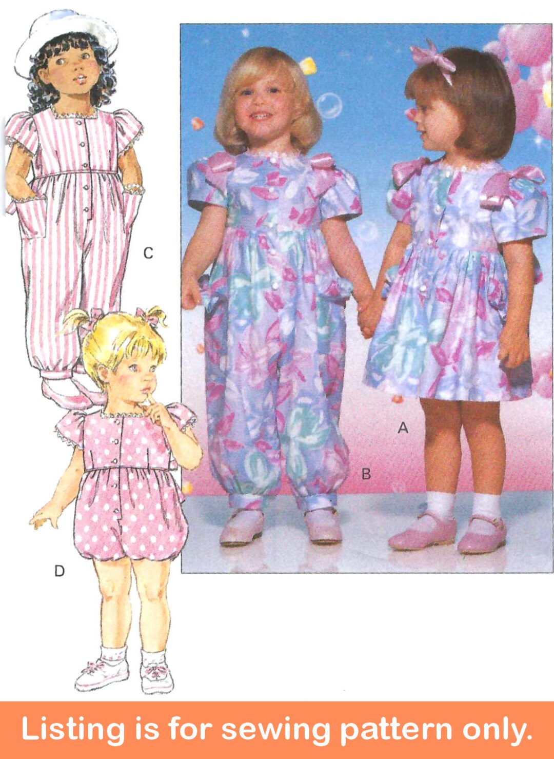 TODDLER SEWING PATTERN | Sew Girls Clothes Clothing | Short Sleeve ...