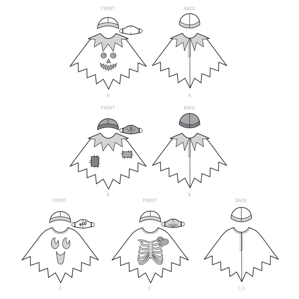 COSTUME SEWING PATTERN | Sew Halloween Carnival Outfit | Pumpkin ...