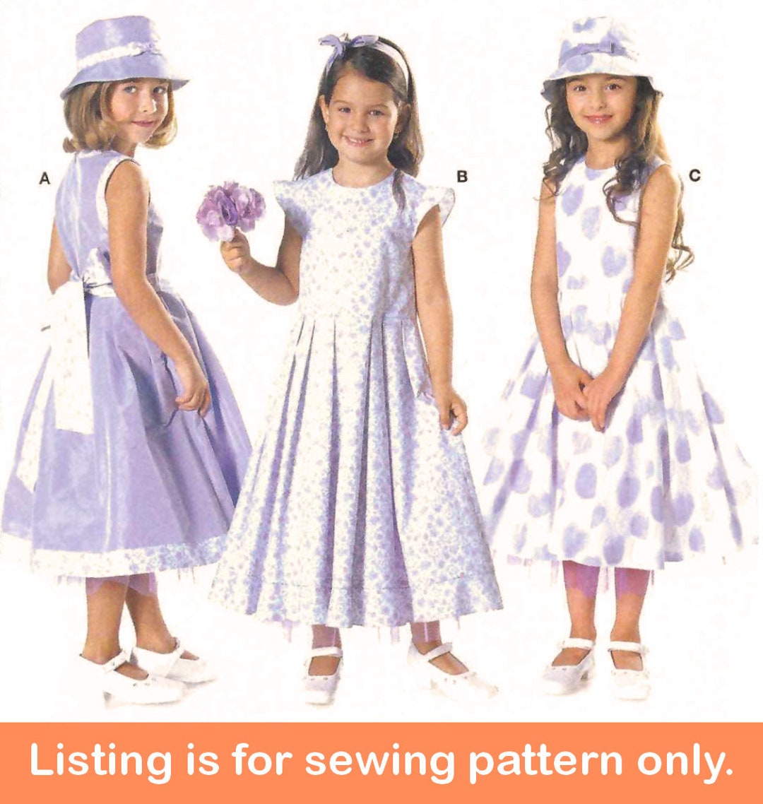 DRESS SEWING PATTERN | Make Girls Clothes Clothing | Dress Sundress ...