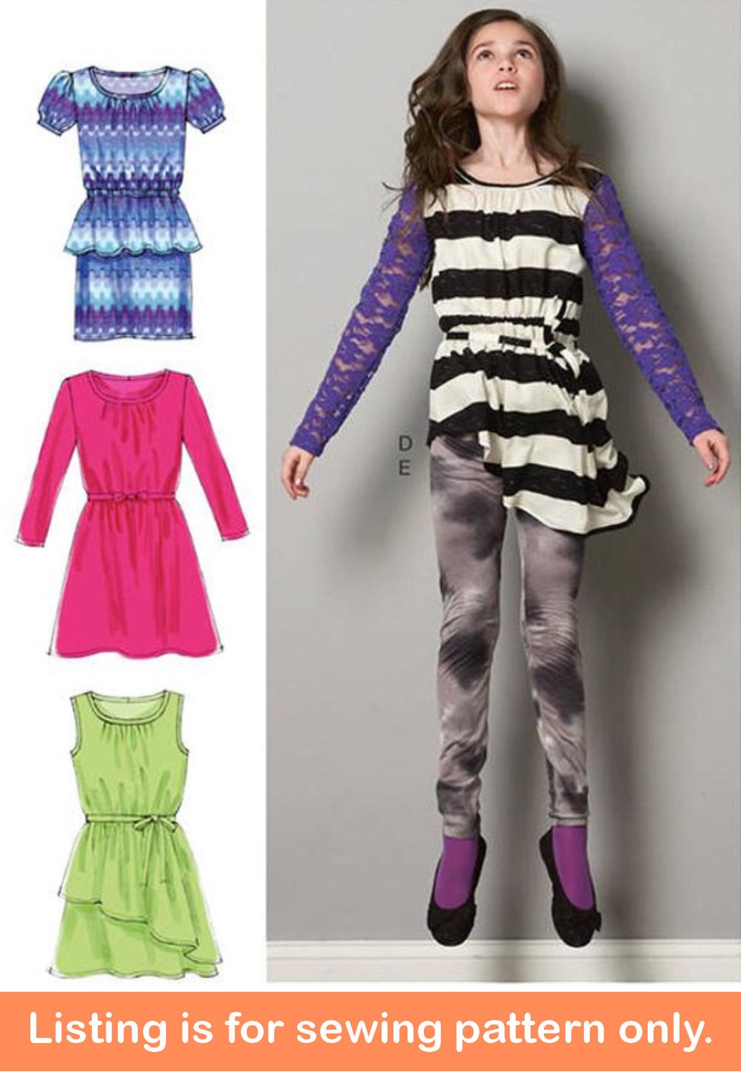 Sale!!! GIRLS SEWING PATTERN | Make Tween Teen Clothes | Kids Teenager ...