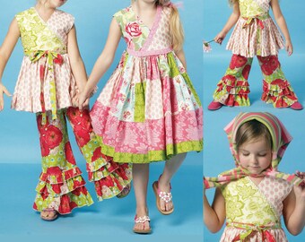DRESS SEWING PATTERN Make Girls Clothes Kids Clothing - Etsy