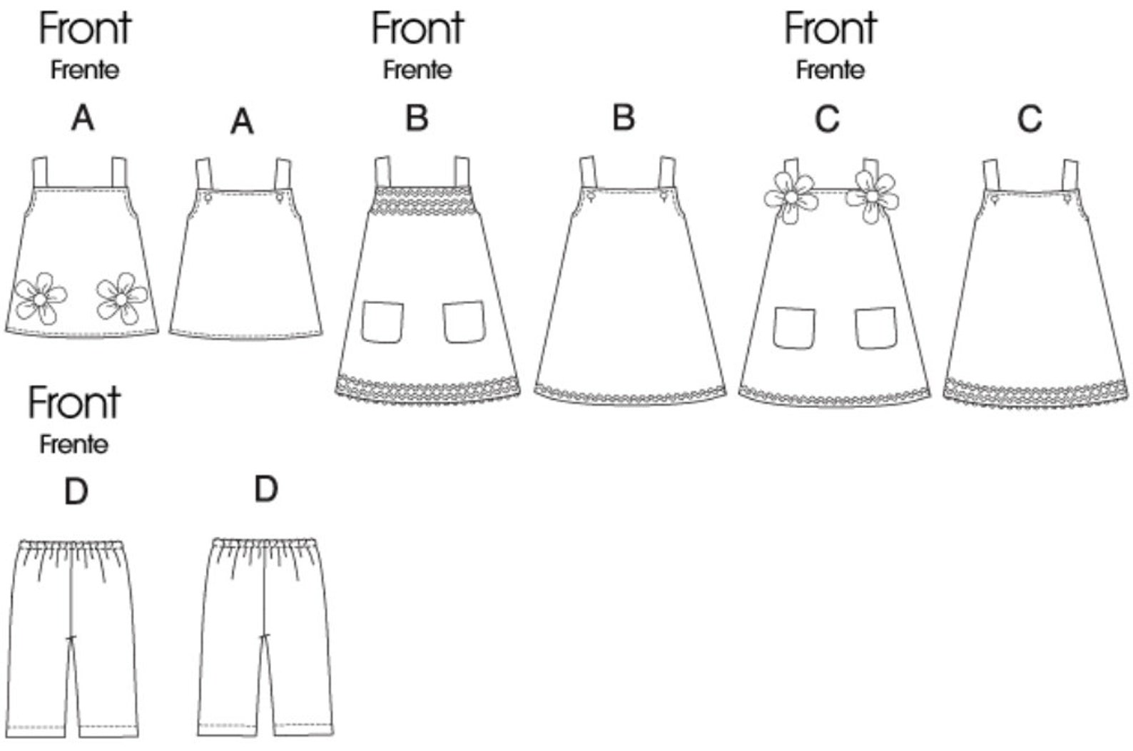 SUMMER SEWING PATTERN Sew Girls Clothes Clothing Dress - Etsy