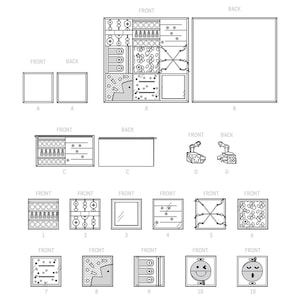 FIDGET TOYS Sewing PATTERN | Sew Fiddle Quilt Blanket | Sensory Idea ...