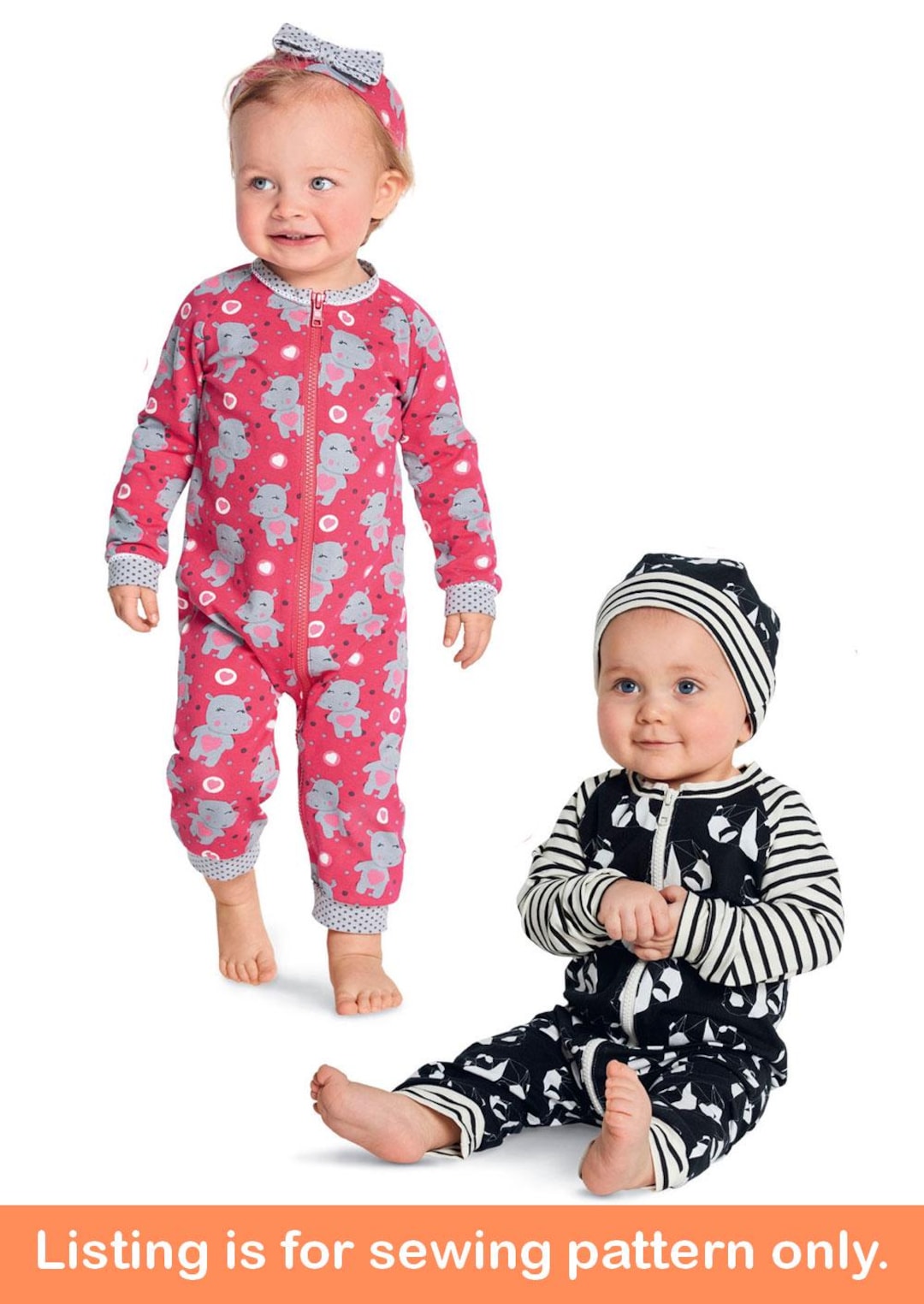 JUMPSUIT SEWING PATTERN | Sew Boy Girl Baby Toddler Clothes Clothing ...