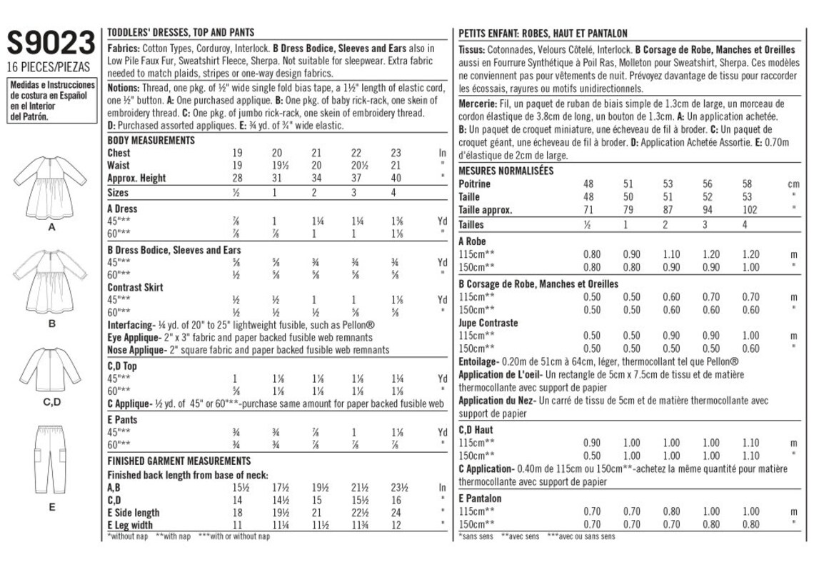 KIDS SEWING PATTERN Make Boys Girls Clothes Clothing | Etsy