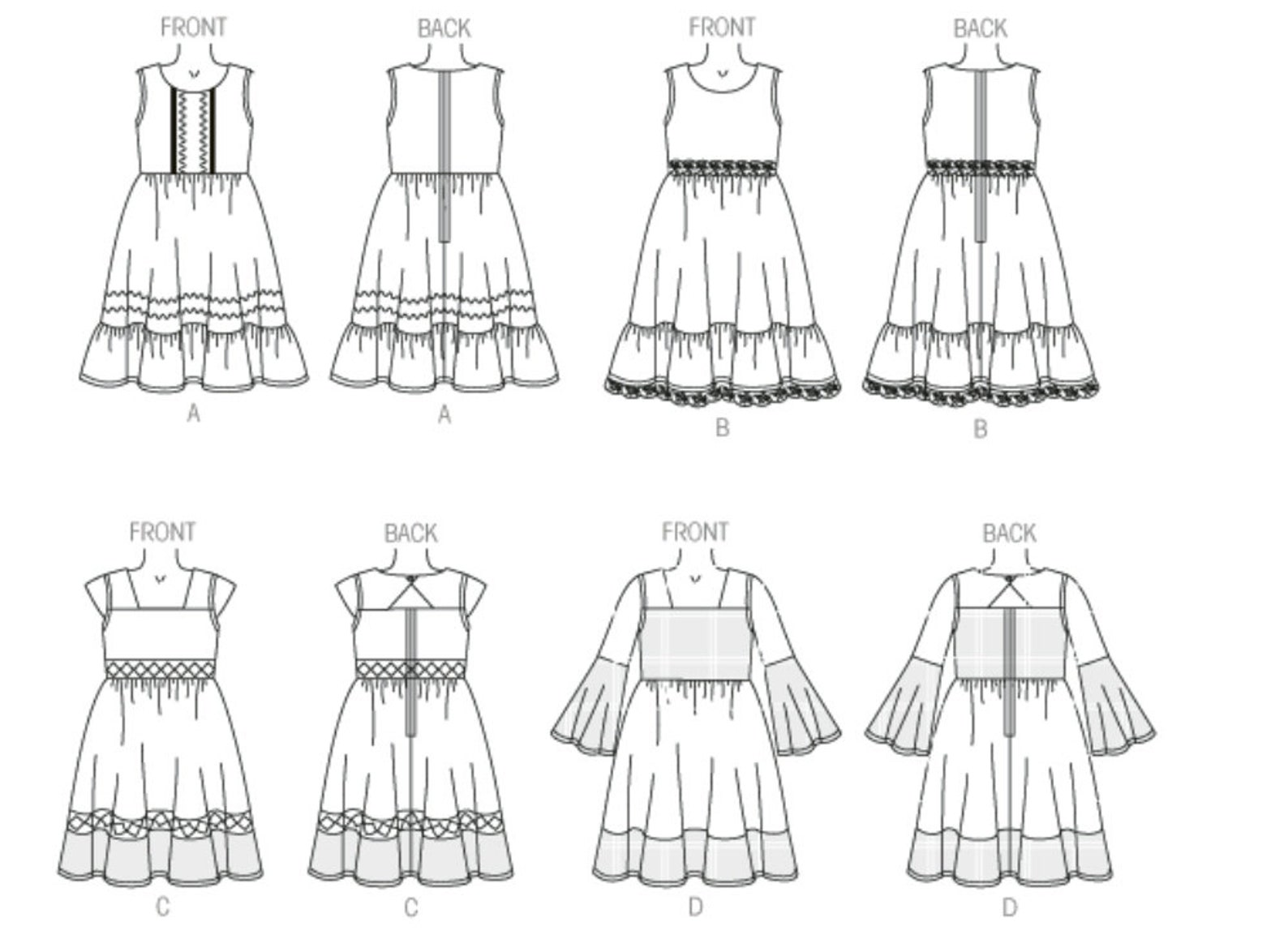 Sale DRESS SEWING PATTERN Sew Girls Clothes Clothing - Etsy