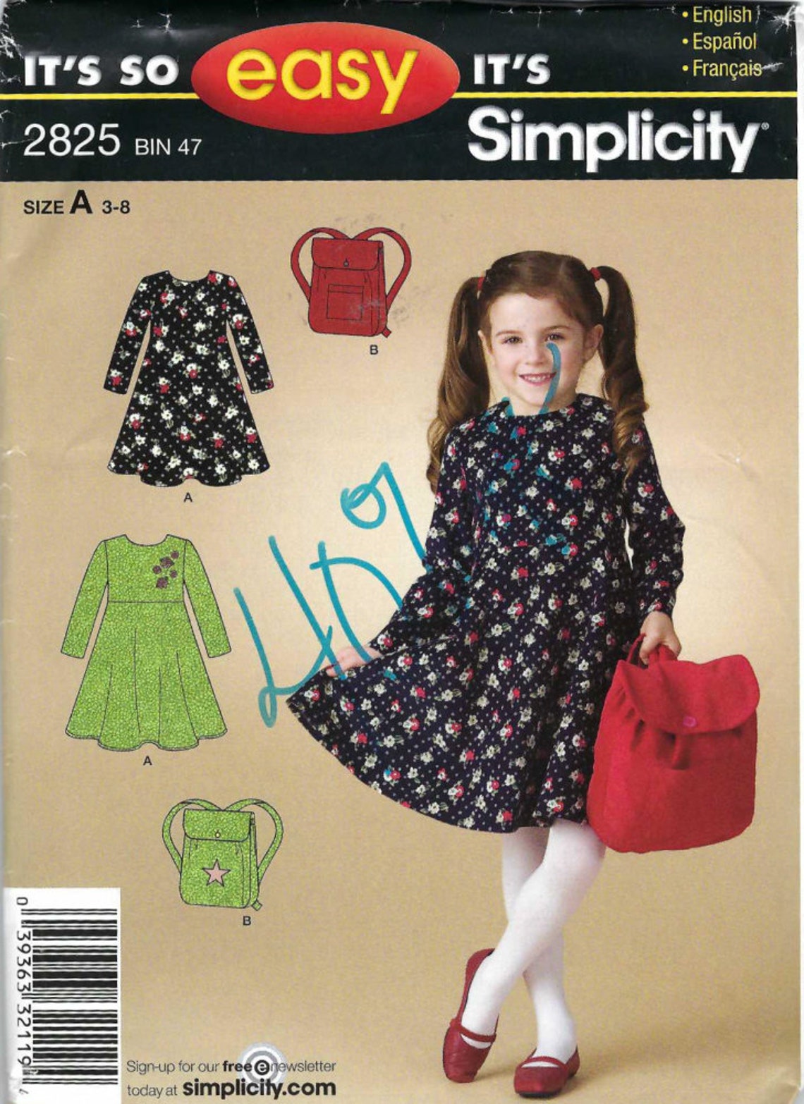 EASY SEWING PATTERN Sew Girls Clothes Clothing Dress | Etsy