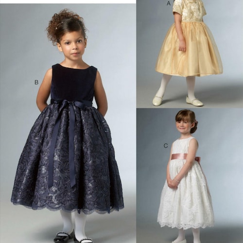 DRESS SEWING PATTERN Make Girls Clothes Party First - Etsy
