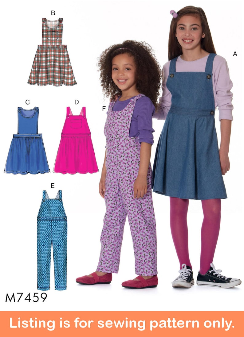 OVERALLS SEWING PATTERN | Make Girls Clothes | Kids Clothing School ...